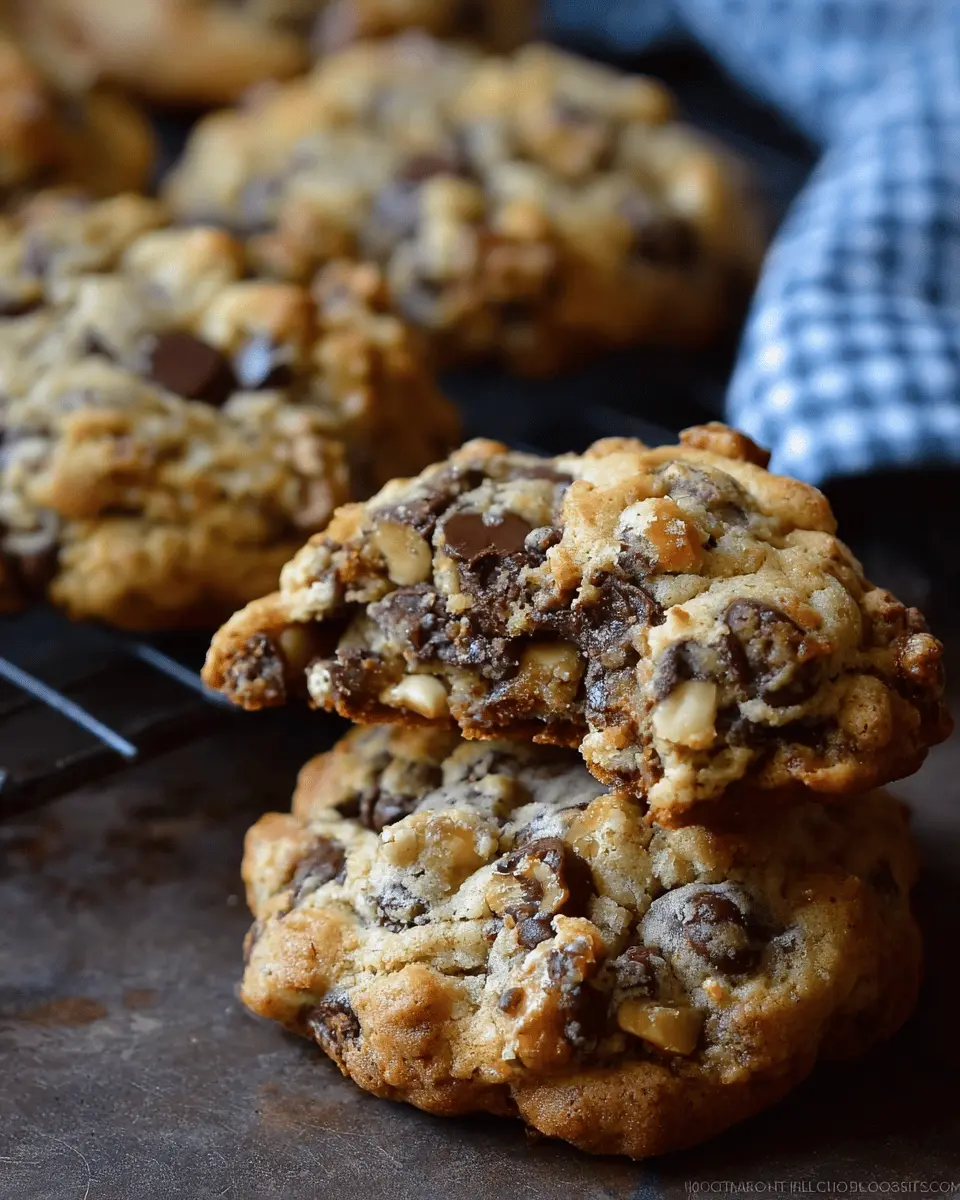 Authentic Levain Bakery Chocolate Chip Walnut Cookies