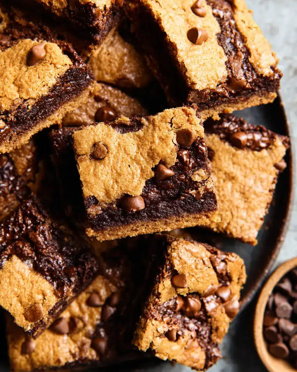 super easy and chewy brookies