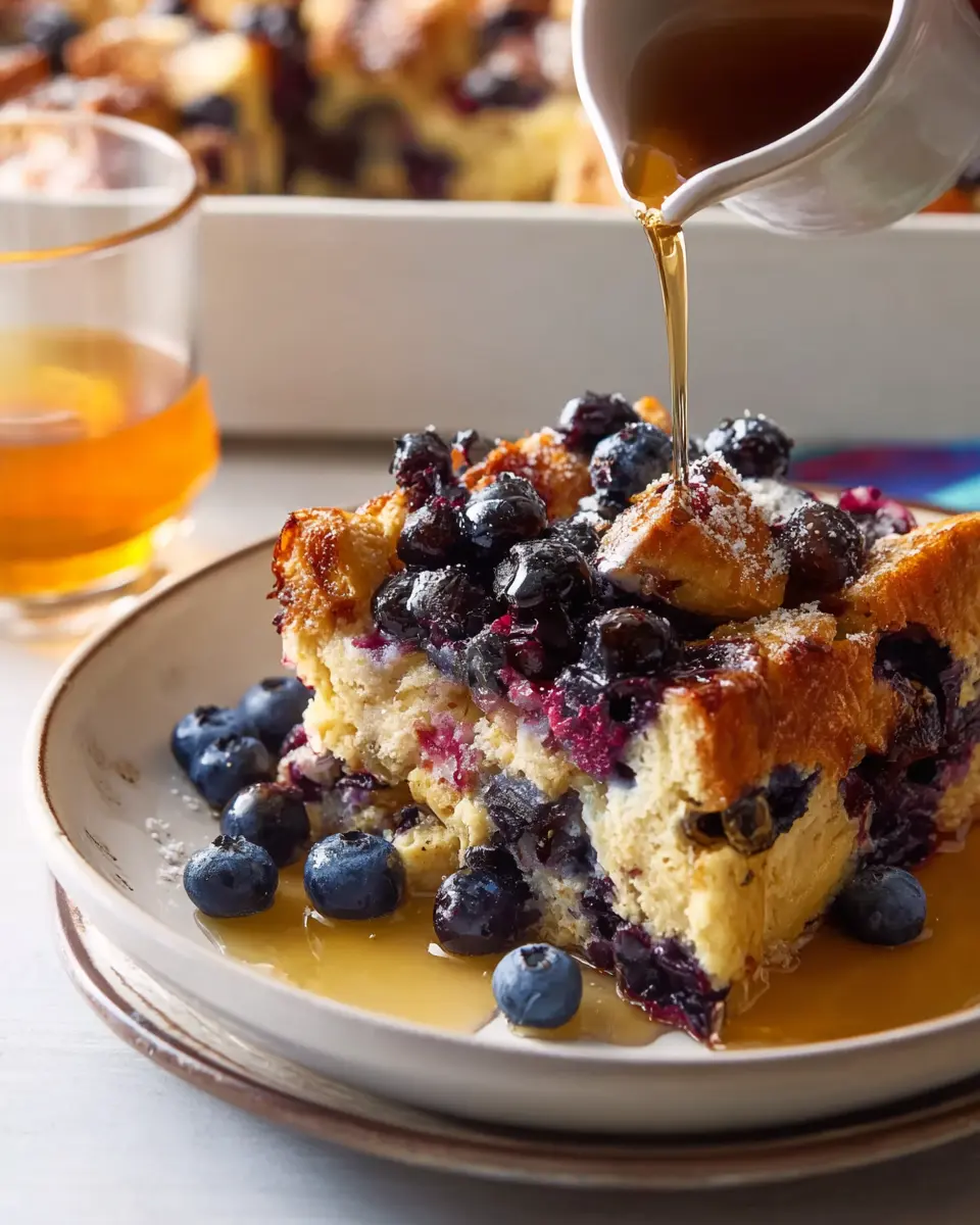 blueberry maple breakfast bake